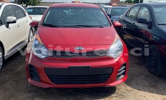 Acheter occasion voiture kia rio rouge à aboisso, ivory coast - voitures.ci