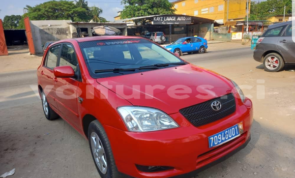 Acheter occasion voiture toyota corolla rouge à abidjan, abidjan ...