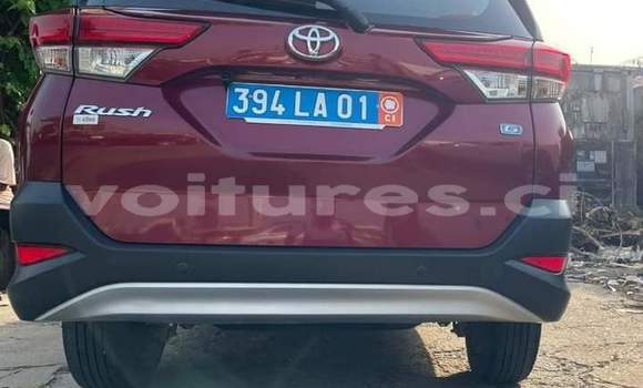 Acheter occasion voiture toyota rush rouge à san pédro, bas-sassandra ...