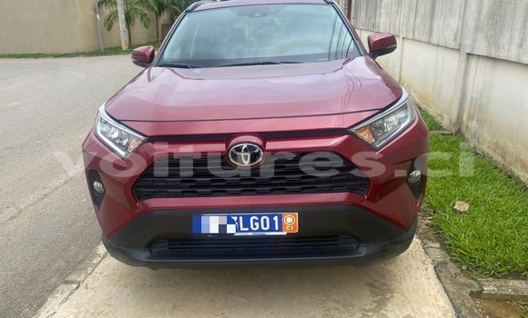 Acheter occasion voiture toyota rav4 rouge à abidjan, abidjan - voitures.ci