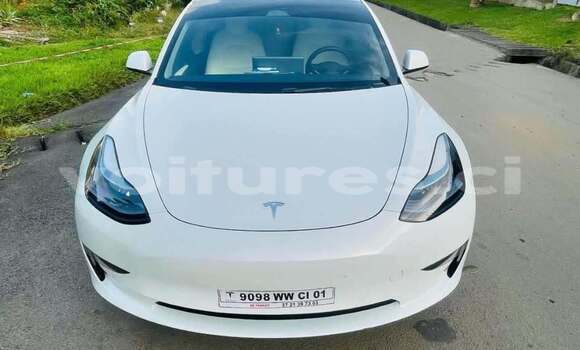 Acheter occasion voiture tesla model 3 blanc à abidjan, abidjan ...